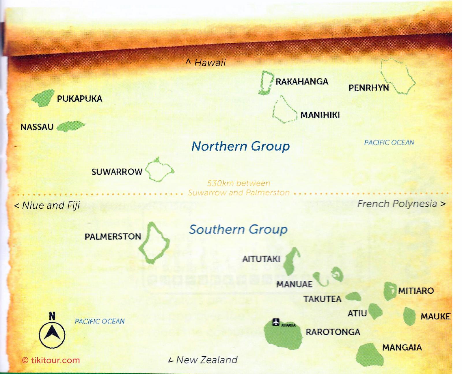 Les Iles Cook: Y aller, Généralités, Formalités, Langue,